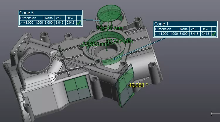 ПO Creaform VXinspect для контроля качества